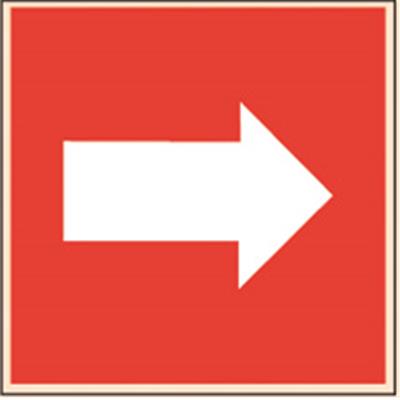 PVC flèche de direction