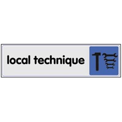 Signalétique local technique
