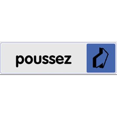 Signalétique poussez