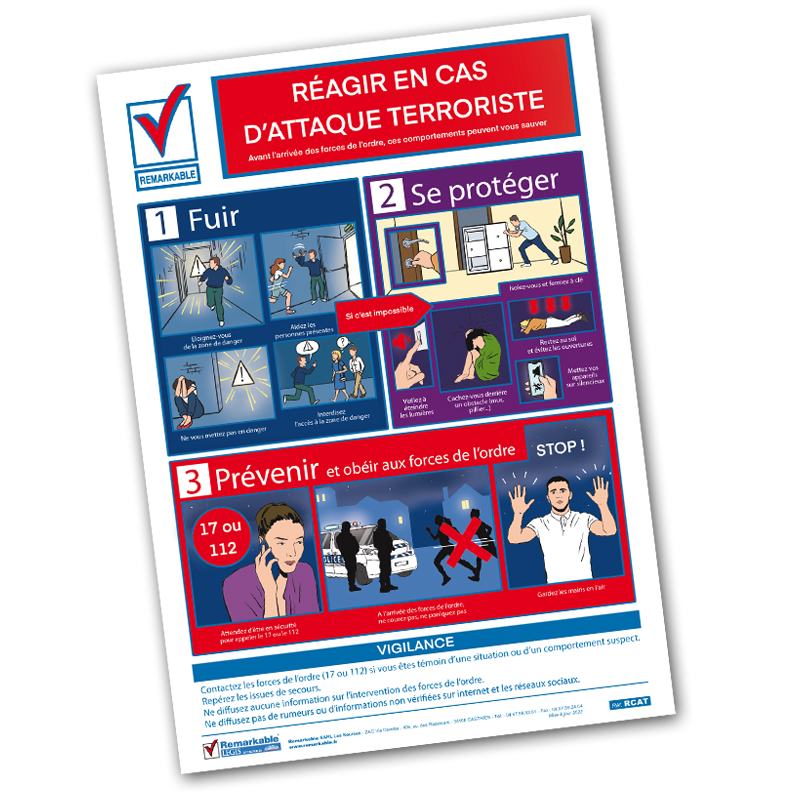 Réagir en cas d'attaque terroriste